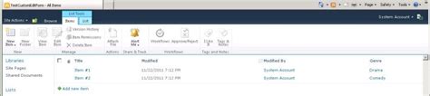 Creating Custom Edit Forms With Infopath In Sharepoint 2010 John Adali