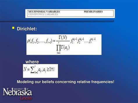 more parameter learning multinomial and continuous variables ppt