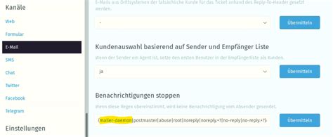Mails From Mailer Daemondomaintld Result In New Ticket Technical