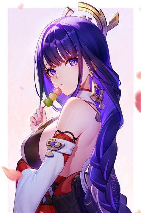 Raiden Shogun Genshin Impact Image By Lightria Zerochan Anime Image Board