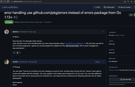 Moniruzzaman Monir On Linkedin Golang Golangdeveloper Idiomaticgo