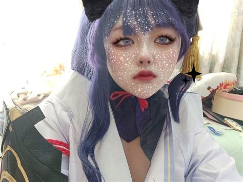 雷電将軍コスプレ Genshin Impact Hoyolab