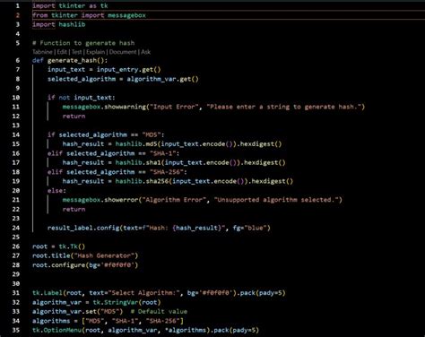 Priyanshu Kumar Singh On Linkedin Python Tkinter Hashing