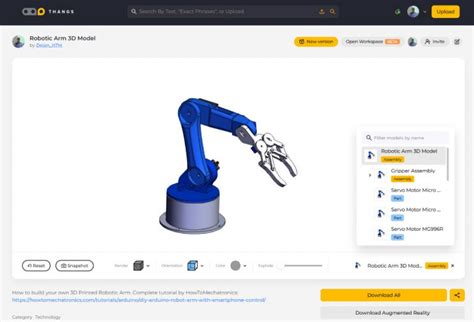 Diy Arduino Robot Arm With Smartphone Control How To Mechatronics