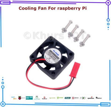 Jual Raspberry Pi Fan Kipas Pendingin Mini Dc 5v Brushless Kota