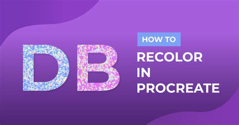 How To Use The Recolor Tool In Procreate Design Bundles