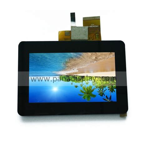 43 Tft Lcd 디스플레이 용량 성 터치 스크린 패널 공급 업체 및 공장 계획 480 272 해상도 중국 도매