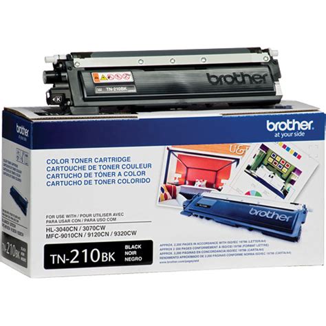 Brother Tn Bk Black Toner Cartridge Tn Bk B H Photo Video