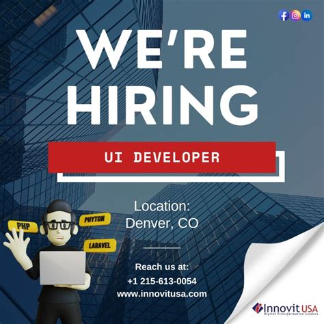 innovit usa inc on linkedin hiring developer ui innovit langhorne pennyslvania usa