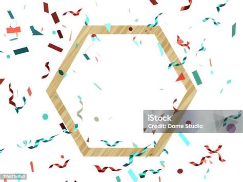 빨간 파란 리본 공중 부양 3d 렌더링 훈장의 기하학적 인 목 제 구조 그룹 3차원 형태에 대한 스톡 사진 및 기타 이미지 3차원 형태 개념 개체 그룹 Istock