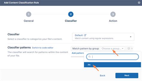 Creating Smart Classification Regex Pattern Groups Filecloud Docs