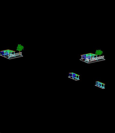 Guardhouse 3d Dwg Plan For Autocad • Designs Cad