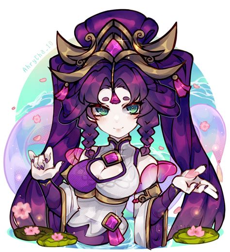 Sona And Immortal Journey Sona League Of Legends Drawn By Ahrycha Danbooru