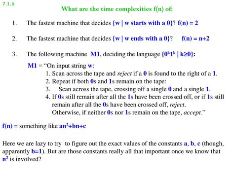 Csc 4170 Theory Of Computation Time Complexity Section Ppt Download