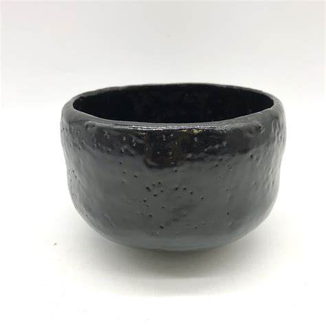 Yahoo オークション 1036A 黒楽茶碗 茶道具 茶道 楽焼 楽茶碗 抹茶碗