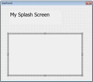 How To Create A Splash Screen In Microsoft Excel 2010