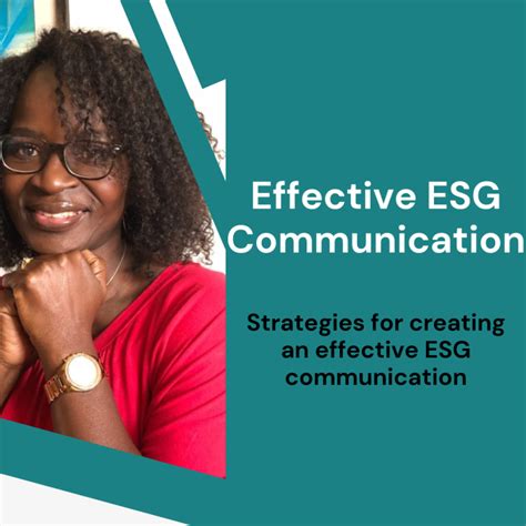 Creating An Effective Esg Communication