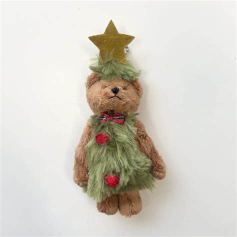 멜로즈샵 크리스마스 트리 곰돌이 키링 위시버킷