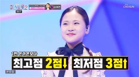 Tv체크 ‘미스트롯2 김다현 인생곡 부르며 눈물 소다