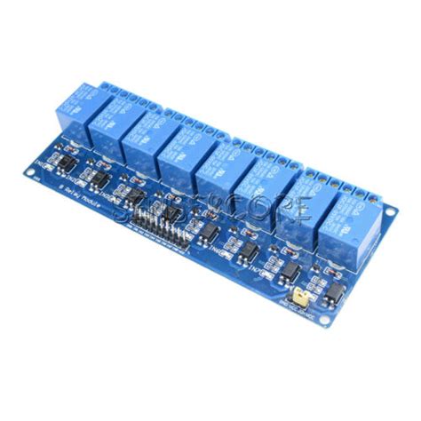 V Eight Channel Relay Module With Optocoupler For Ubuy India