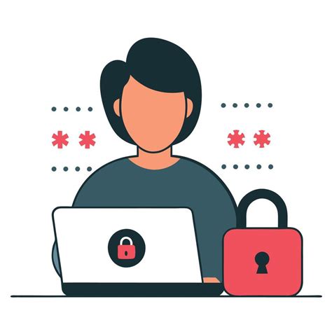 Concept Illustration For The Reset Password Option On Websites And Apps