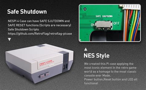 Geeekpi Retroflag Nespi 4 Case With Ssd Case Usb C Power Supply Hdmi Splitter