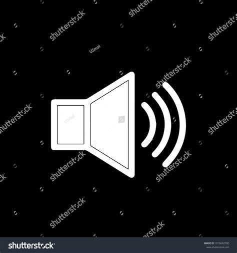 Speaker Icontransducer Music Output Device Electrical Stock Vector Royalty Free