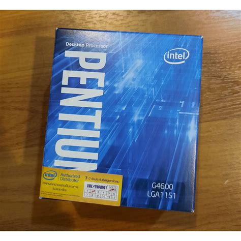 Intel Pentium G4600 3 6 Ghz Lga 1151 Cpu มือสอง Shopee Thailand