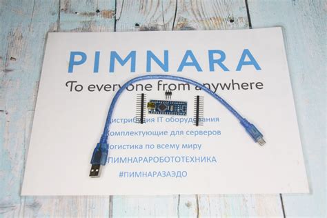 Плата контроллер Arduino Nano V3 0 Atmega328p C распайкой кабель Usb 2 шт