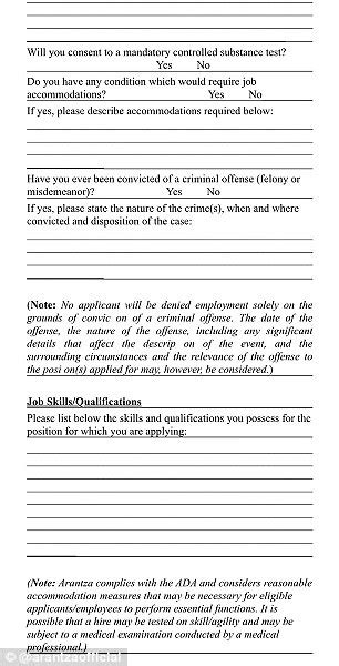 Model Comedian Creates Job Application For Next Romance Daily Mail Online