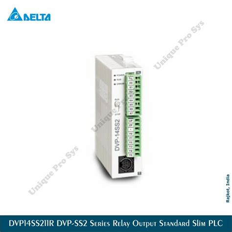 Delta Plc Dvp14ss211r Dvp Ss2 Series 8di 6do Relay Output Standard Slim Plc At ₹ 5010 Piece In