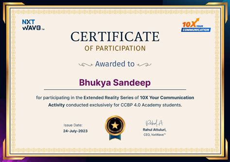 Bhukya Sandeep Naik On Linkedin Nxtwave Nxtwaveccbp Nxtwaveteam