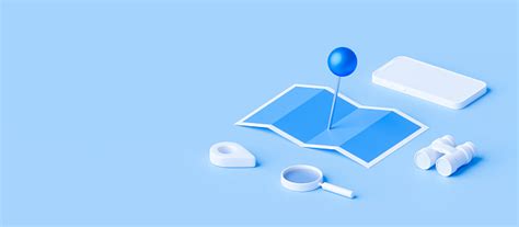 검색 개념이 있는 파란색 배경에 맵 및 위치 핀 또는 탐색 아이콘 기호의 등지정 3d 렌더링 단일 차선 도로에 대한 스톡 사진 및 기타 이미지 Istock