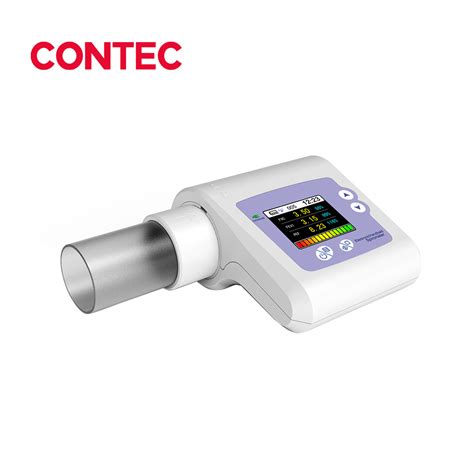 Contec Sp10 Medical Portable Spirometer Lung Function Check Device