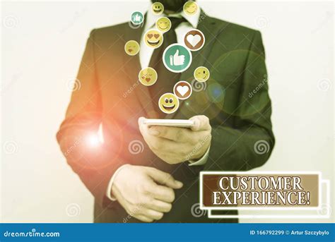 Text Sign Showing Customer Experience Conceptual Photo Product Of Interaction Between