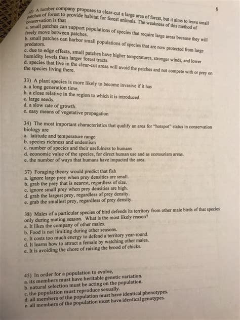 Solved Choose One Best Answer For Each Question 1 Pt Each Chegg Com