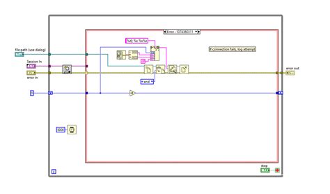 Code Doesnt Execute Under An Error Condition Rlabview