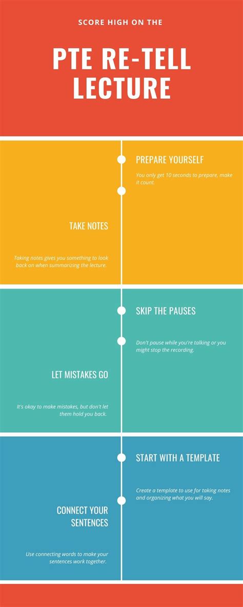 PTE Retell Lecture Practice List Tips