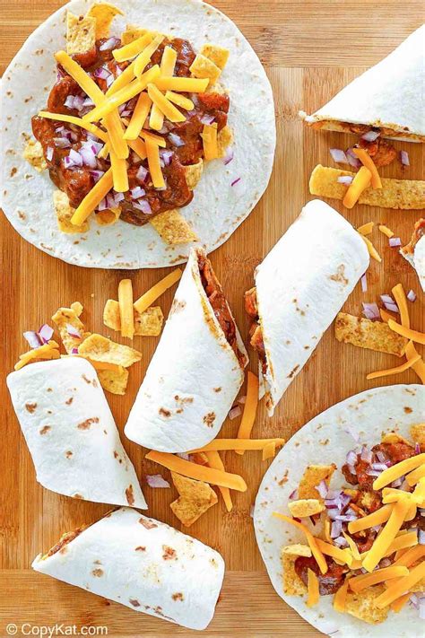 Sonic Frito Chili Cheese Wrap Copykat Recipes 2025