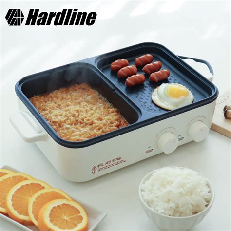 하드라인 간편한 반반 멀티 미니 두판 전기그릴 에이블리