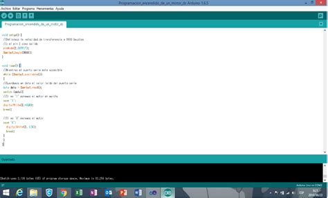 Control De Un Motor Desde Interfaz Visual Basic Y Arduino Ayuda Software Arduino Forum