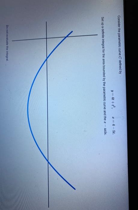 Solved Consider The Parametric Curve C Defined By Y 4 1