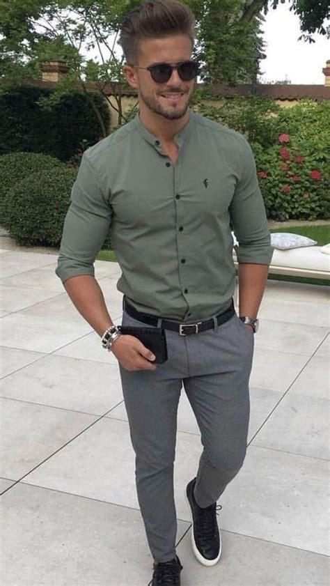 Stylish Men Outfit Men Fashion Top Men Fashion Erkek Günlük