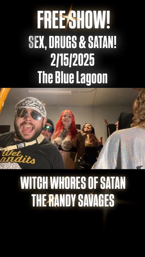 Witch Whores Of Satan Our First Show Is In One Month Cum Hail Satan With Us Instagram