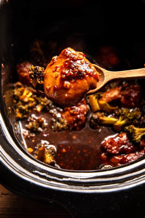 Crockpot Honey Garlic Chicken Half Baked Harvest