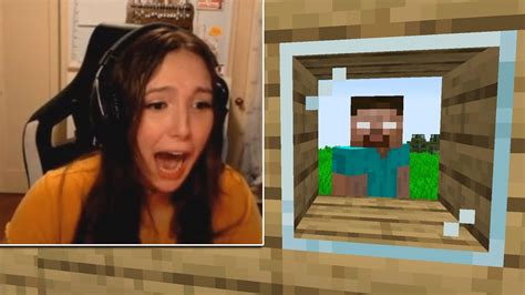 I Spawned HEROBRINE While This GIRL Was LIVE STREAMING YouTube