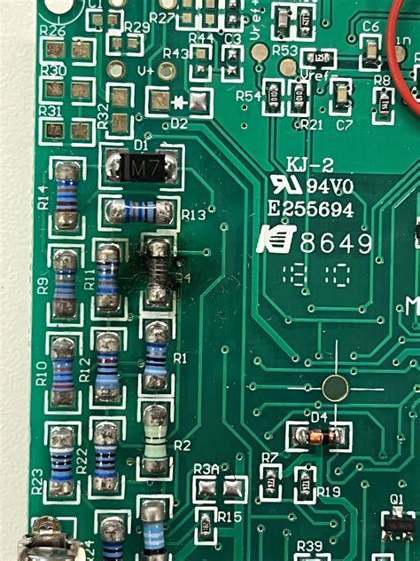 Any Way To Find Out The Resistor Value Of The Burned Resistor R4 Broken Multimeter And I