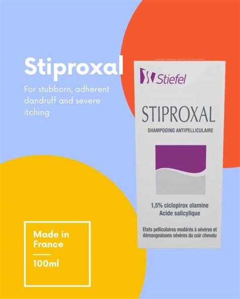 Stiproxal Anti Dandruff Shampoo Scalp Treatment With Ciclopirox Olamine Salicylic Acid