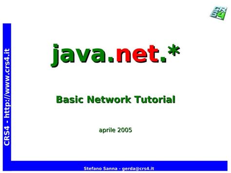 Java Network Programming Ppt
