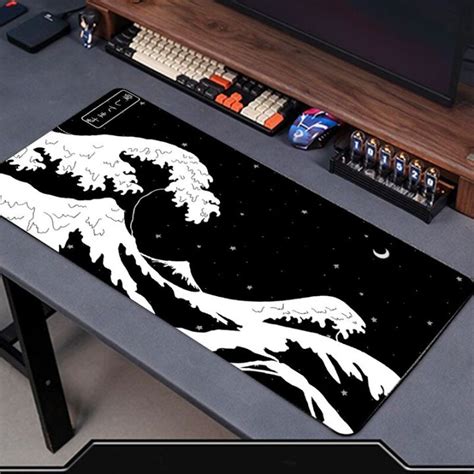 Japan Great Waves Xxl Mouse Pad Gamer Computer Mat Mausepad Gaming